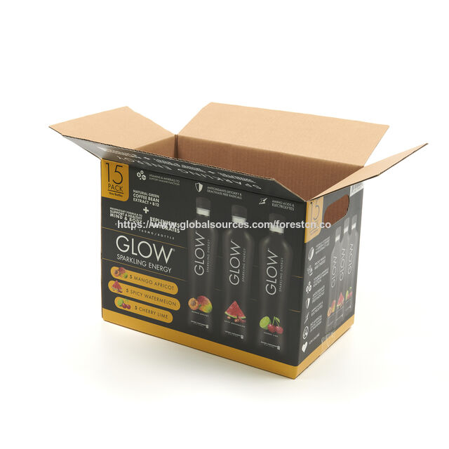 Buy Wholesale China Recyclable Custom Corrugated Wine Juice Beverage ...