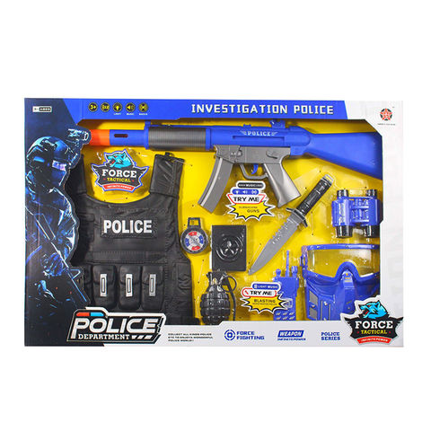 Buy Wholesale China Hw Toys Plastic Toy Police Pretend Game Suit Role ...