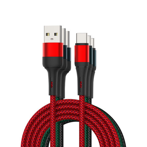 Buy Wholesale China Wholesales Data Cable 2.0 Nylon Braided Usb A To C ...