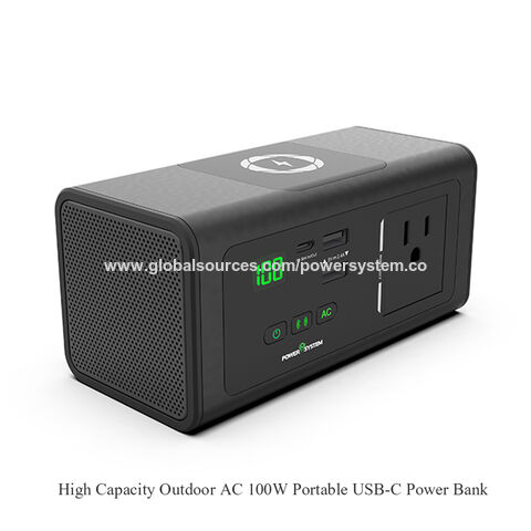 Buy Wholesale China Us Power Bank 100w Ac Power Bank With Inverters ...