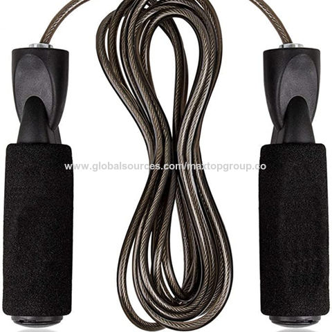 Buy Wholesale China Adjustable Tangle-free Skipping Rope With Steel ...