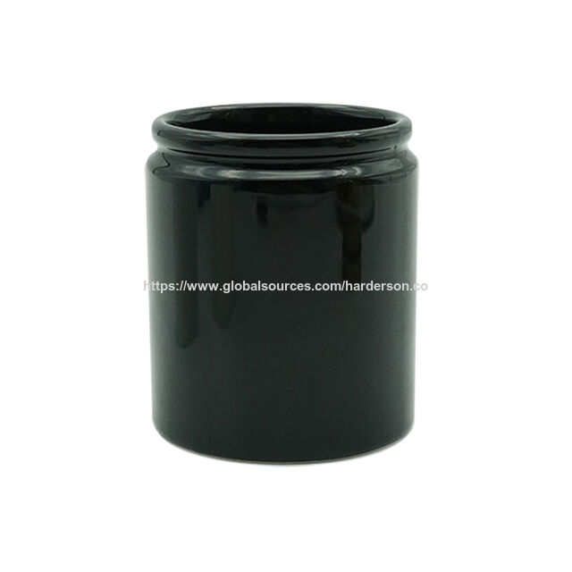 Buy Wholesale China Simple Ceramic Candle Jar With Customized Colors ...