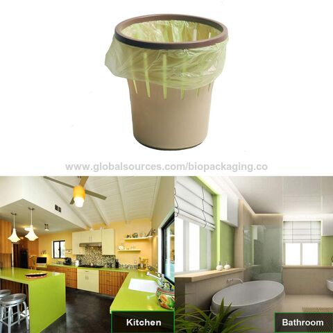 Buy China Wholesale Pla Pbat Disposable Biodegradable Garbage Bags On Roll Compostable Plastic ...