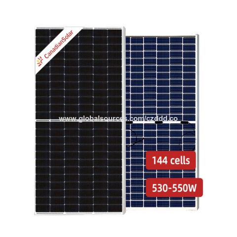 Buy Wholesale China Canadian Solar Panels 182mm Solar Cell 520w 530w ...