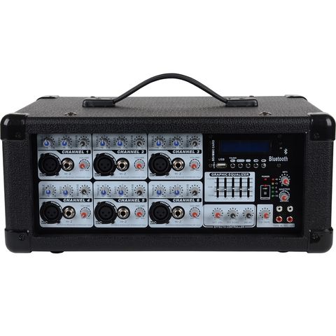 Buy Wholesale China Hy206mbt 6 Input Channels Mixer Power Audio ...