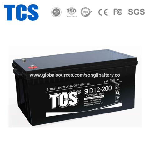 Buy Wholesale China 200ah 12v Stationary Lead Acid Battery For Wind ...