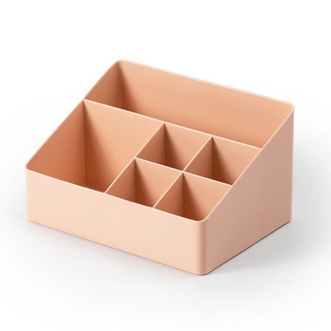 Buy Wholesale China Ps Pink Orange Plastic Desktop Multi-grid Home ...