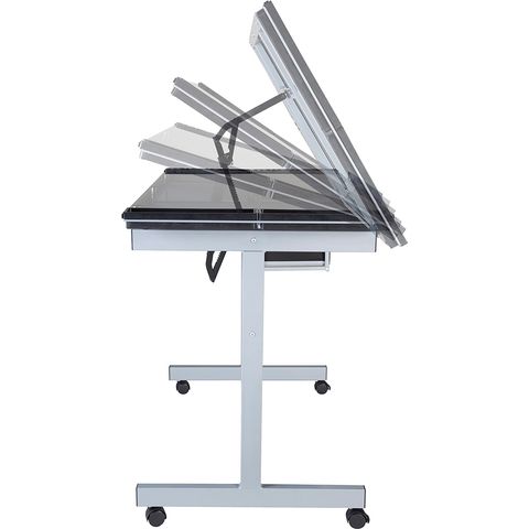 Buy Wholesale China Adjustable Tempered Glass Drafting Desk Printing ...