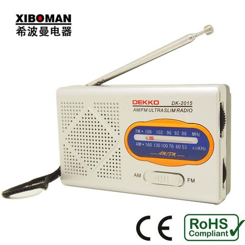 Buy Wholesale China Fm Am Portable Radio Classical Design With Stereo ...