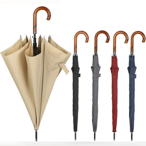 Buy Wholesale China Easy Carrying 23'' Straight Handle Umbrella Double ...