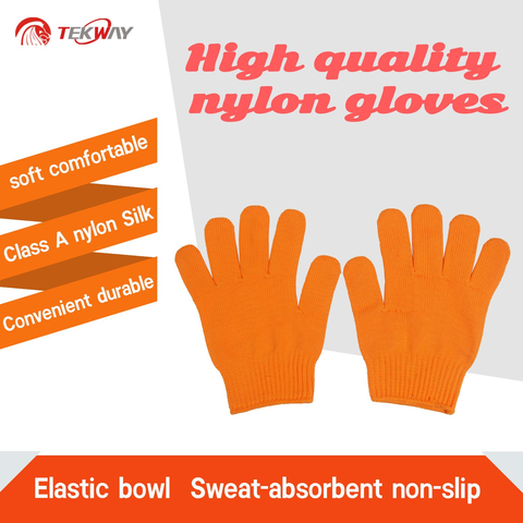 Buy Wholesale China 2022 Hot Sale Yellow Nylon Work Gloves Thick Anti ...