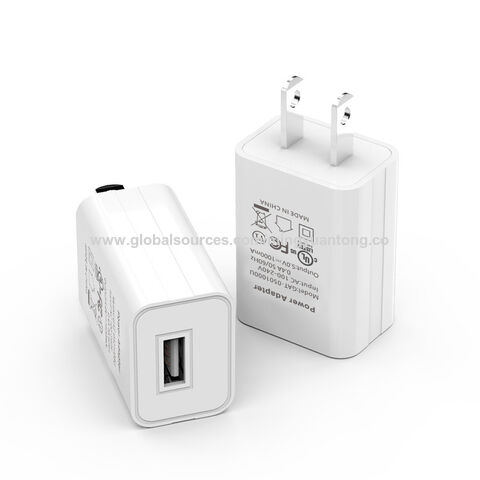 Buy Wholesale China 5v1a Cell Phone Us Plug Charger 5v2a Us Plug Ul ...