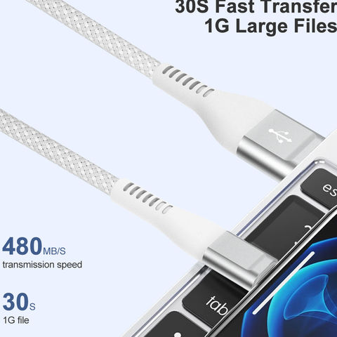 Buy Wholesale China Mfi Certified Lightning Cable Usb Data Cable & Mfi ...