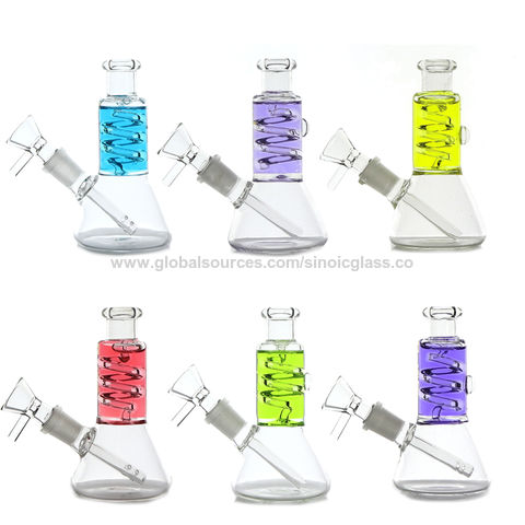 Buy Wholesale China Mini Freezable 5 Inch 128g Glass Bongs Dab Rig ...