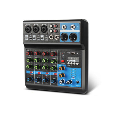 Buy Wholesale China Newest Console Perfect 5 Channels Usb Audio Mixer ...