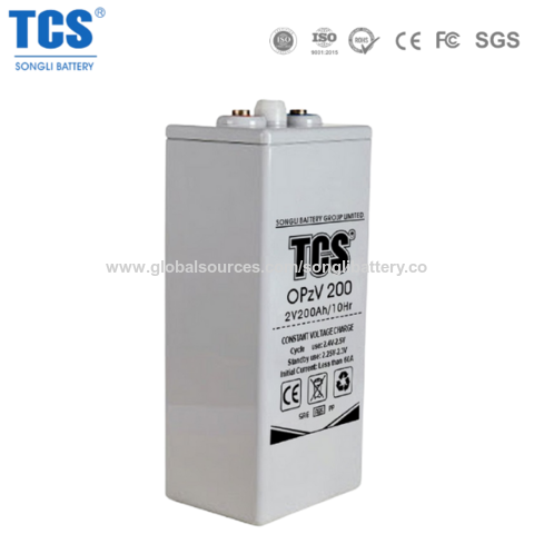 Buy Wholesale China 200ah 2v Opzv 2 Volt Lead Acid Battery For ...