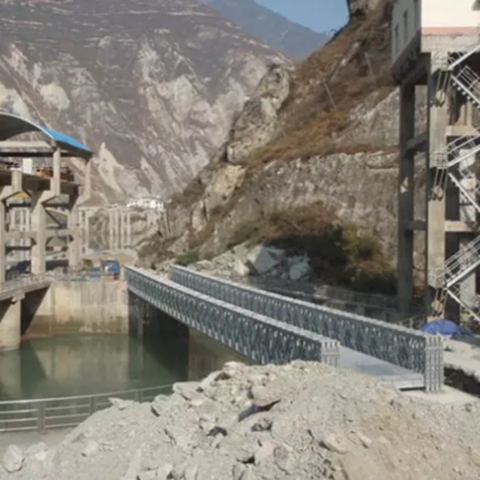 Compacted Bailey Truss Bridge Of Long Span Erection Competitive Price ...