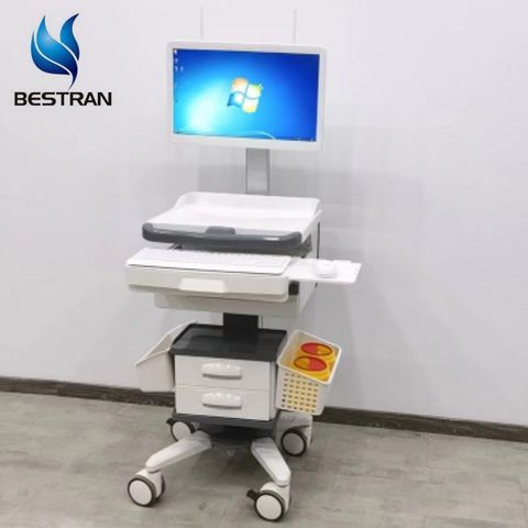 Manufacturer High Quality Mobile Doctor Workstation Computer Trolley ...
