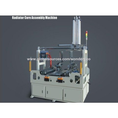 Buy Wholesale China Wondery High Quality Radiator Core Assembly Machine ...