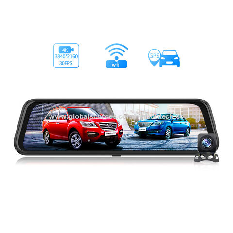 Buy Wholesale China Gps 4k 380*2160p Mirror Car Mirror Dashcam Car ...