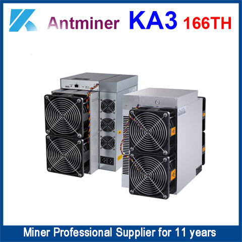 Buy Wholesale China 2022 New Machine Bitmain Antminer Ka3 166t 3154w ...