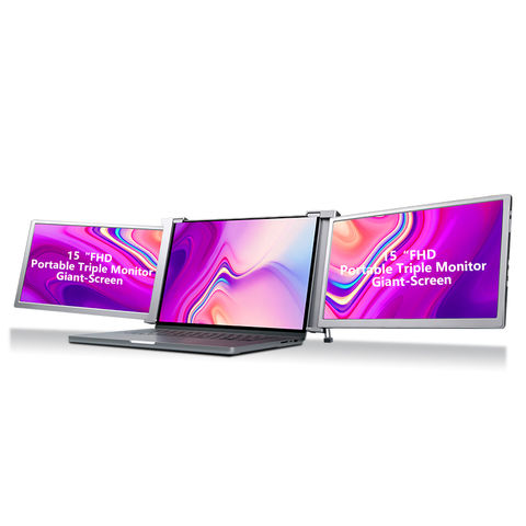 Buy Wholesale China Dual Triple Screen Portable External Laptop Screen ...