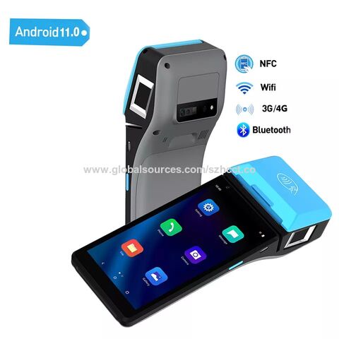 Hcctg 4g Android 11 Pos Terminal Handheld Pos With Printer For Billing ...