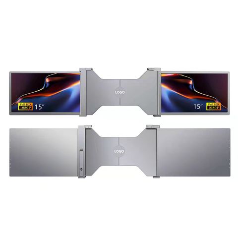 Buy Wholesale China Two Screen Add Laptop 15 Inch Portable Laptop ...