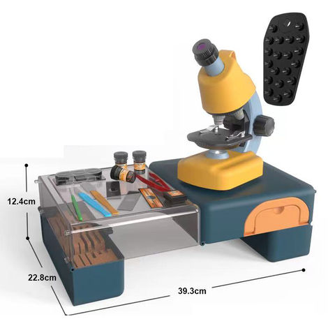 Buy Wholesale China Hangwing Microscope Toy For Kids Folding Toolbox ...