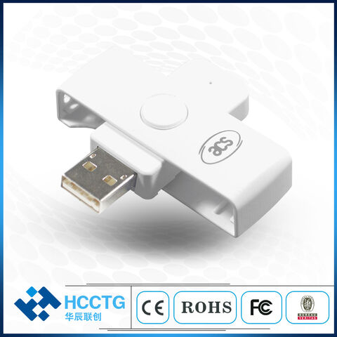 Buy Wholesale China Usb Type A Portable Emv Contact Ic Chip Card Reader ...