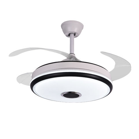 Buy Wholesale China Modern Retractable Led Ceiling Fans Light With ...