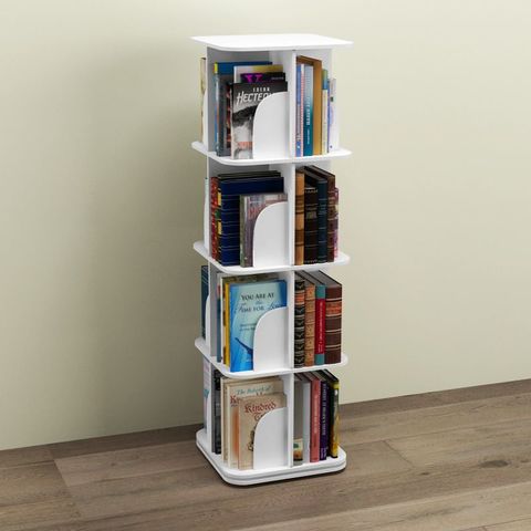 Buy Wholesale China Pvc Desktop Home Office 4 Layers Square Rotating ...