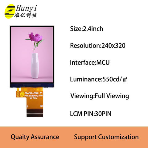 2.4 Inch Lcd Panel Ips 240x320 Mipi Dsi Spi/rgb/mcu Interface Tft ...