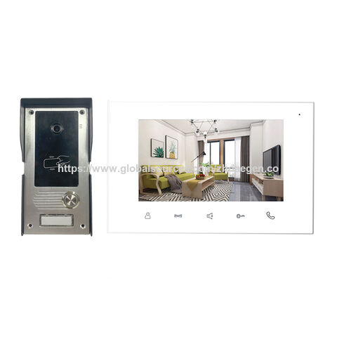 Buy Wholesale China Two-wire 7" Video Doorphone Villa Intercom & Two ...