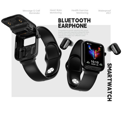 Buy Wholesale China 250mah Super Large Battery Capacity Smartwatch Tws ...