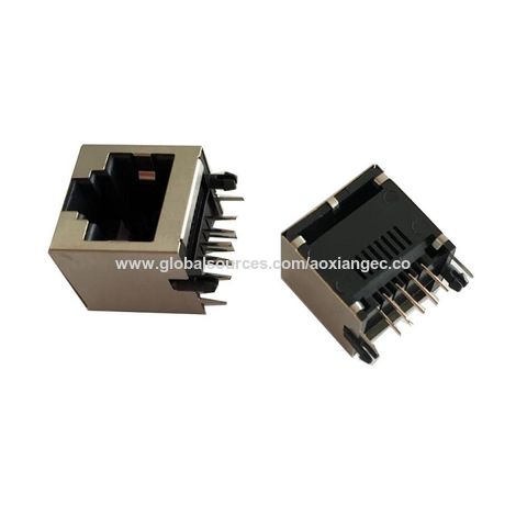 Buy Wholesale China Single Port Tab Down Motherboard Shielded Rj45 Jack ...