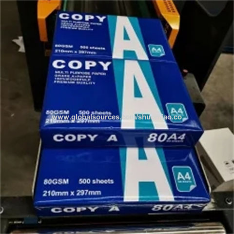 Buy Wholesale China A4 75gsm Copy Paper High Quality Copy Paper Office ...