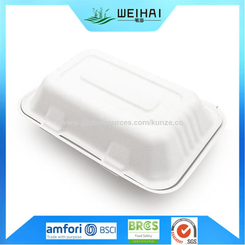 Buy Wholesale China Biodegradable Bagasse Pulp Container Compostable ...