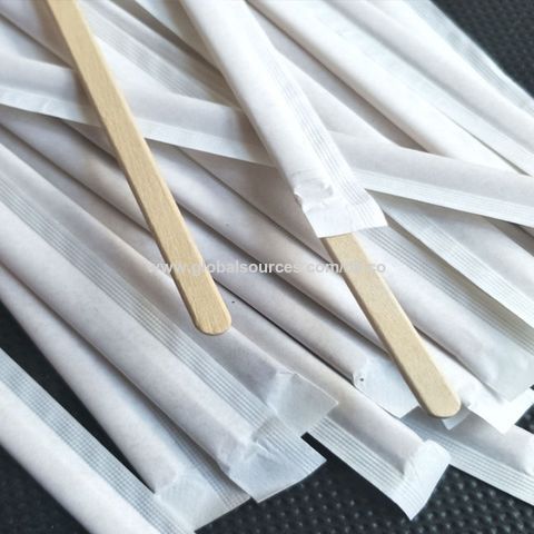 Buy Wholesale China Disposable Wooden Coffee Stirrer Sticks Fsc ...