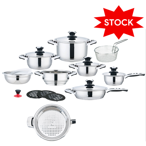 Buy Wholesale China Factory Price Low Price Wholesale Cookware Sets,19 ...
