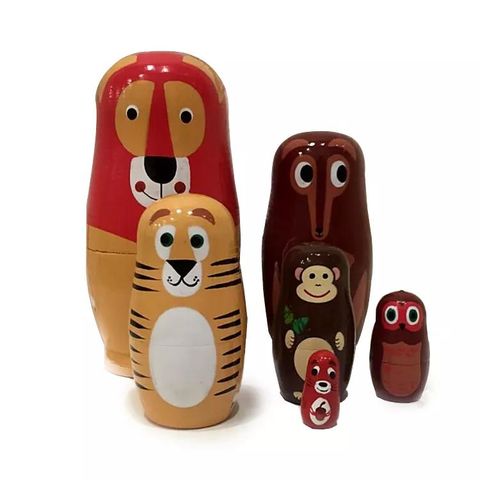 Buy Wholesale China Matryoshka Doll Gift Crafts Wooden Toys ...