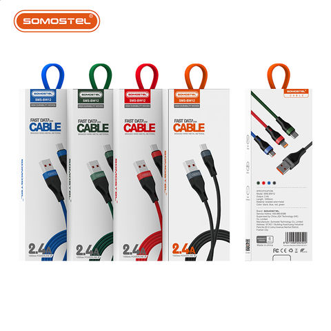 Buy Wholesale China Somostel Sms-bw12 3ft/1m Powerline Fast Charge And ...