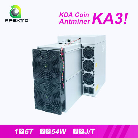 Buy Wholesale China Brand New Bitmain Antminer Ka3 166th 3154w Mining ...