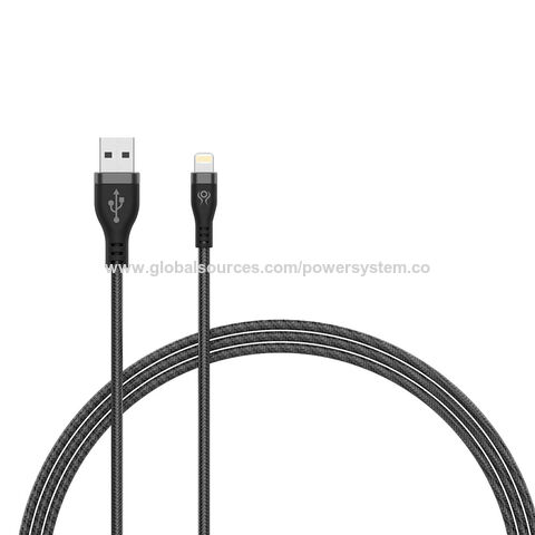Buy Wholesale China Nylon Braided Usb2.0 To Lightning 2.4a Charging ...