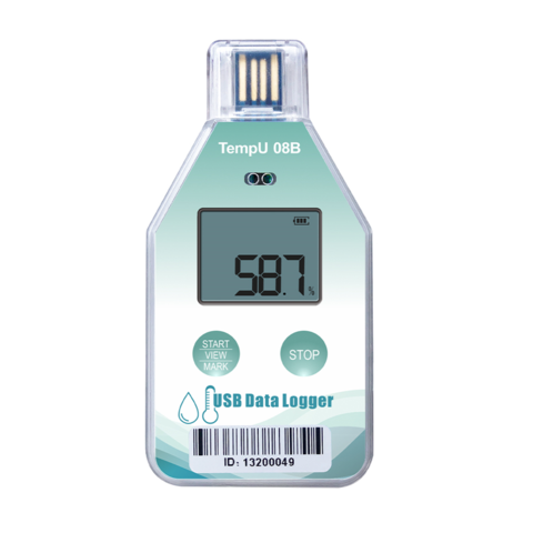 Buy Wholesale China Disposable Models Single-use Usb Temp & Rh Data Logger With Lcd Display ...