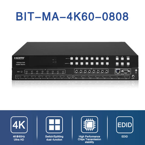 Buy Wholesale China Hdmi 8-in-8-out All-digital Edid Matrix Switcher ...