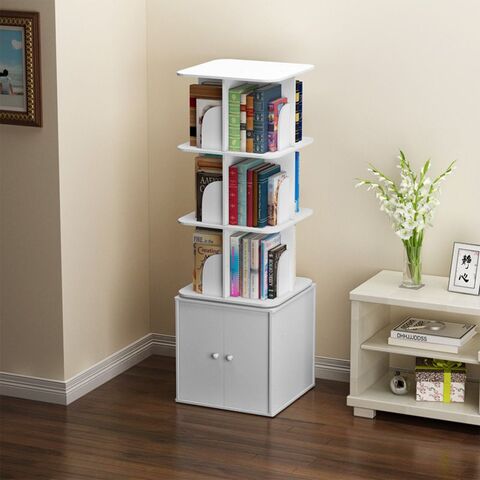 Buy Wholesale China Pvc Desktop Home Office 3 Layer Square Rotating ...