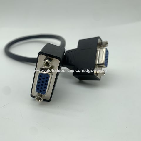 Buy Wholesale China Vga Svga 15pin Hd15 Female To Female Gender Changer ...