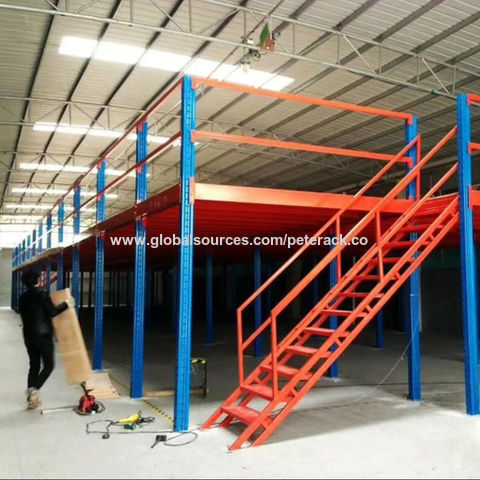 Buy Wholesale China Peterack Industrial Heavy Duty Multi-tier Warehouse ...