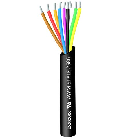 Buy Wholesale China Ul2586 600v/105 2core 22awg Copper High Voltage ...